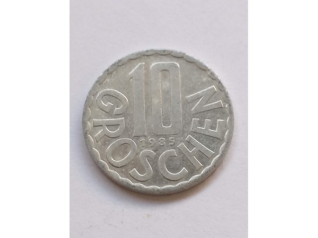 10 Groša 1985.g - Austrija - LEPA -