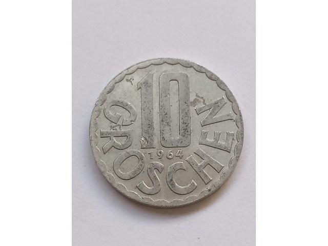 10 Groša 1964.g - Austrija -