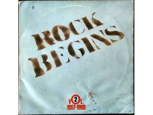 LPS Rock Begins Vol. 2 1957-1960 - Razni izvođači(2 LP)