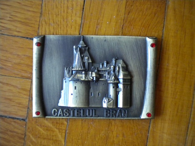 CASTELUL BRAN ROMANIA, magnet za frizider