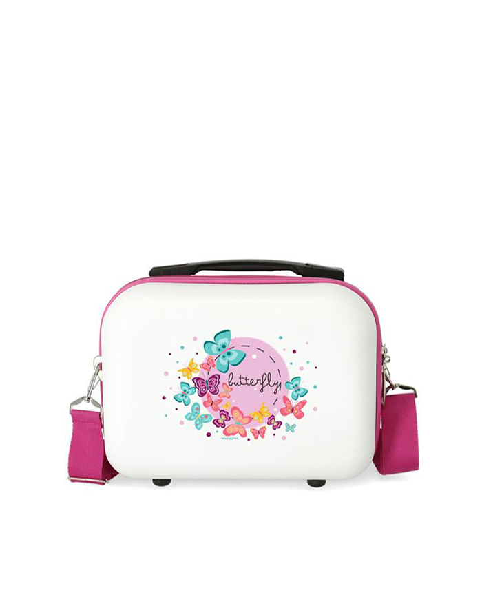 NESESER BEAUTY CASE HAPPY TIME WHITE Movom