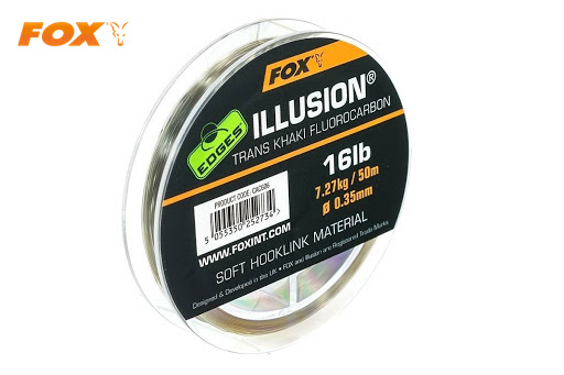 Fox Fluorocarbon  EDGES™ Illusion® Soft – Trans Khaki