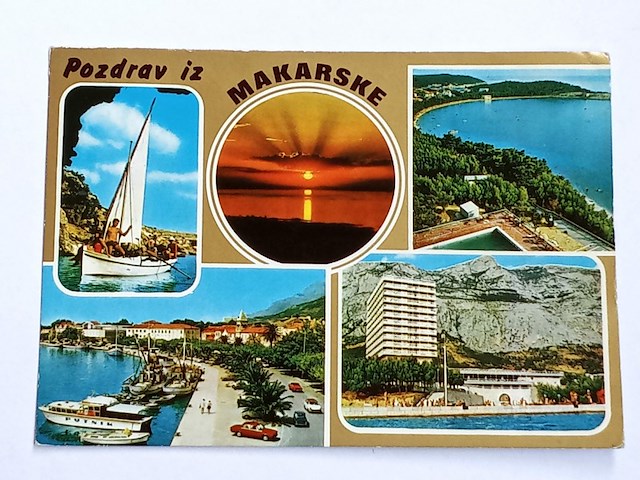Makarska - Hrvatska - Putovala 1979.g -