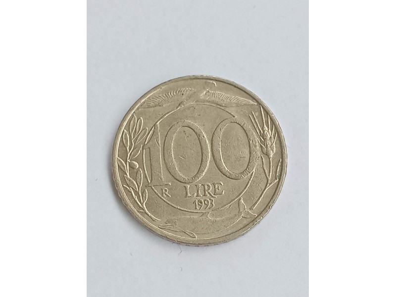 100 Lira 1993.g - Italija -