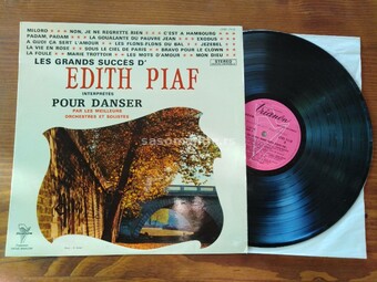 Gramofonska ploča Edith Piaf interpretes pour Danser