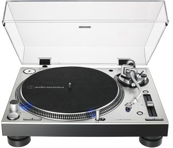 Audio-Technica AT-LP140XP Silver Direct Drive Gramofon