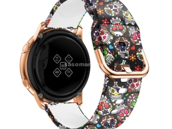 Galaxy watch active 2 40\44mm silikonska narukvica