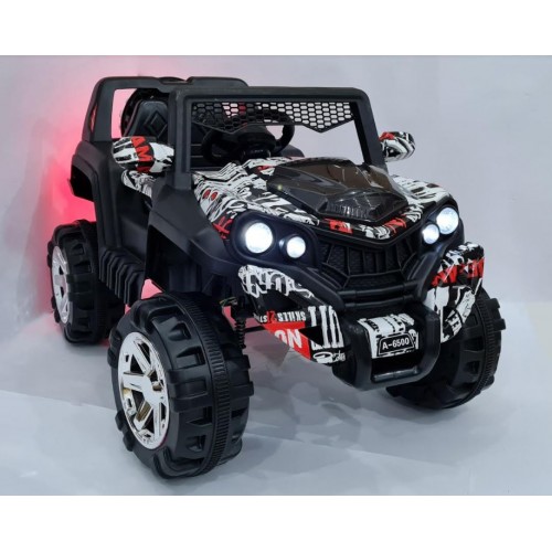 Auto na akumulator Bagi mini 4x4 Crno Beli