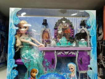 Frozen set- lutka i sto za ulepšavanje