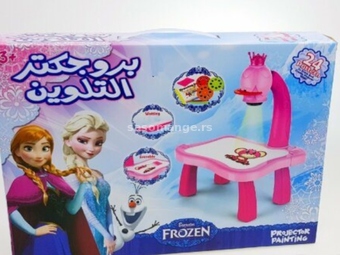 Projektor Frozen za crtanje za devojčice