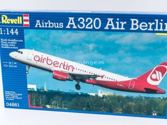 Revell Airbus A320 maketa Air Berlin 1:144
