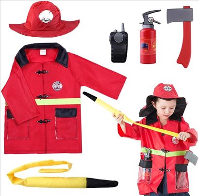 Vatrogasac kostim za vatrogasca za decu deciji