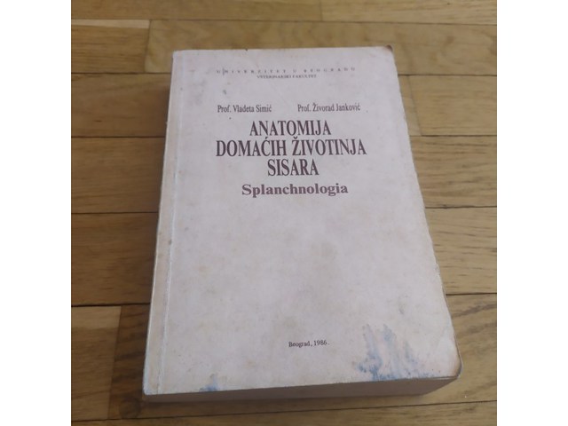 V.Simić, Ž.Janković Anatomija domaćih životinja sisara