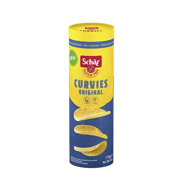 Dr schar čips od krompira bez glutena 170g dr schar