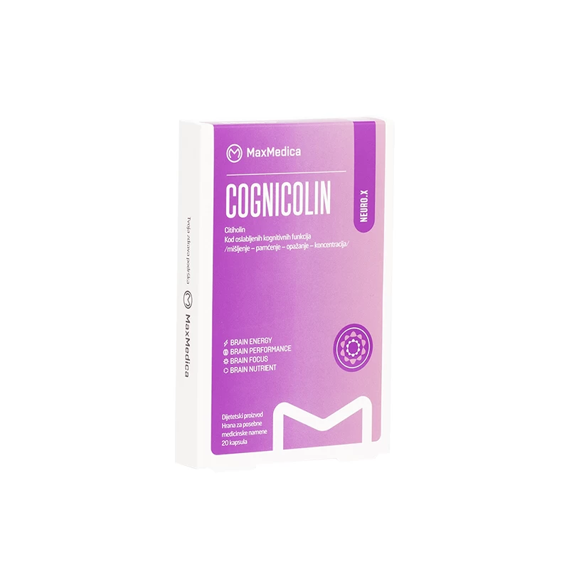COGNICOLIN 20 kapsula MaxMedica
