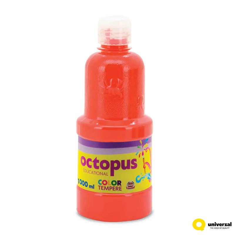 TEMPERA 1L NARANDŽASTA OCTOPUS UNL-1222