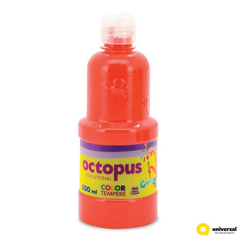 TEMPERA 500ml NARANDŽASTA OCTOPUS UNL-1127