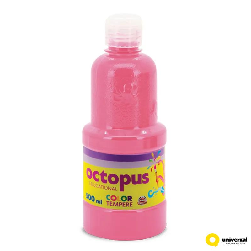 TEMPERA 500ml PINK OCTOPUS UNL-1129