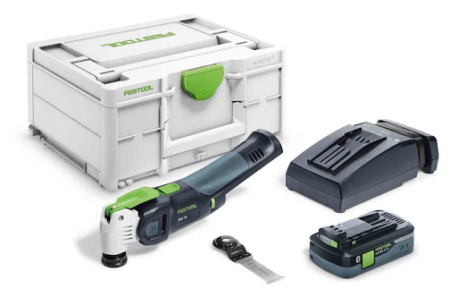 FESTOOL BATERIJSKI OSCILATOR OSC 18 HPC 4,0 EI-PLUS - 576595 - 18V