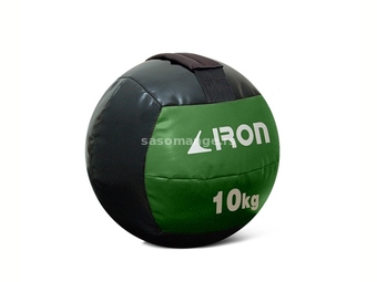 Wall Ball - Fitnes lopta za bacanje 10kg sa 2 ručice