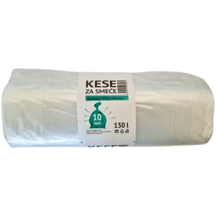 Kese za smeće 130l 800x1100 providne