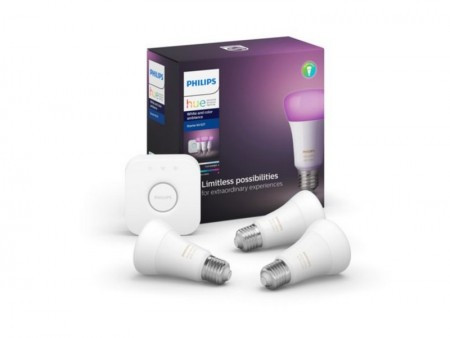 Philips PH052 LED HUE sijalica RGB SET 3/1 9W (60W) A60 E27 + BRIDGE