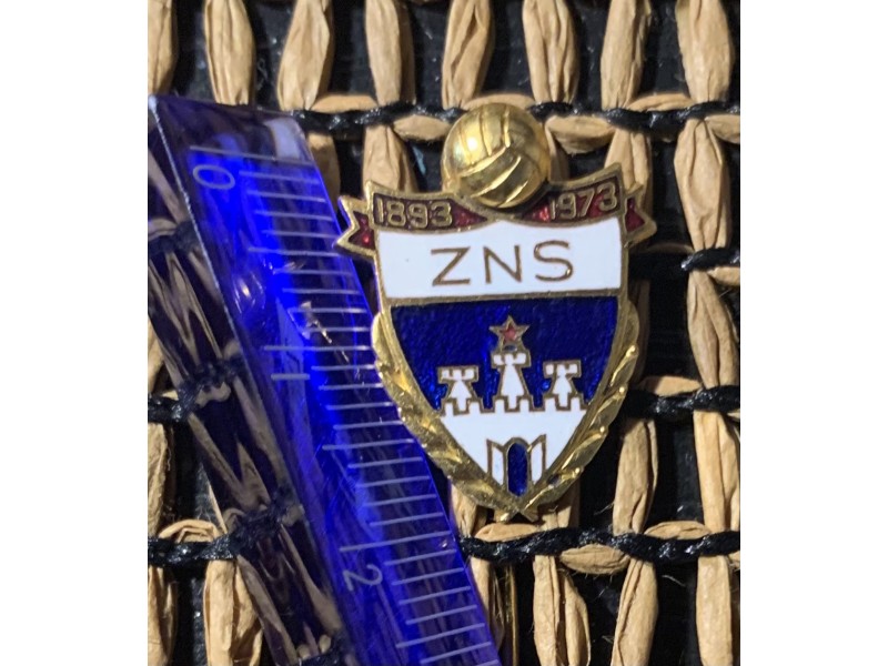 znacka ZNS emajl fudbal sport (1376.)