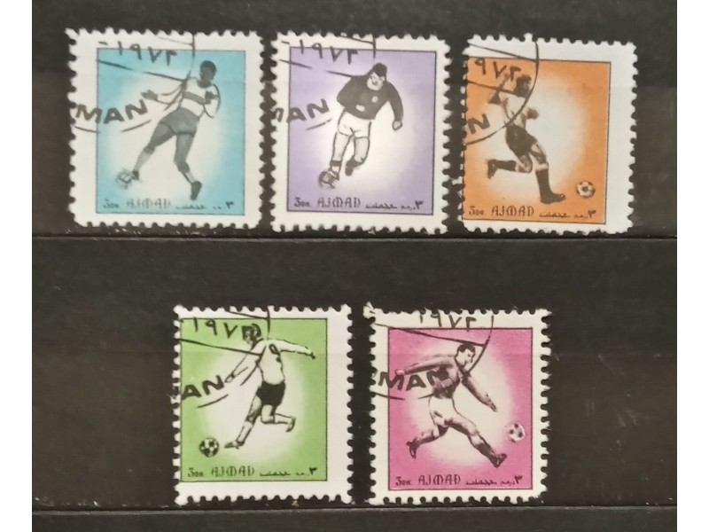 AJMAN 1972 - FUDBALERI