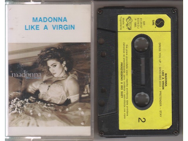 MADONNA LIKE A VIRGIN / kolekcionarska iz `85 - retkO