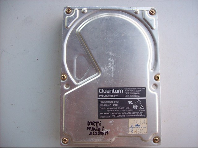 retro hard Quantum ProDrive ELS (127mb) ata 3.5 inca