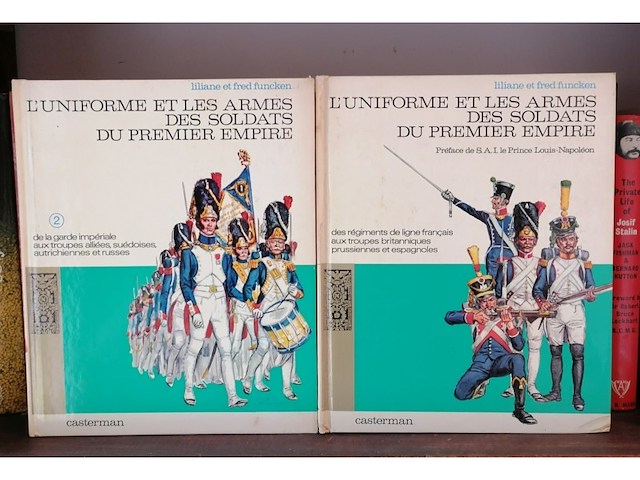 L`uniforme et les armes des soldats du premier empire