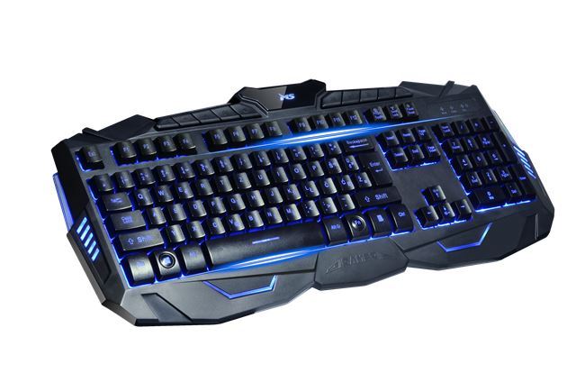 TAST. MS FLIPPER_2 gaming LED tastatura