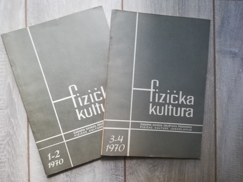 Časopisi Fizička kultura 1970. 2kom