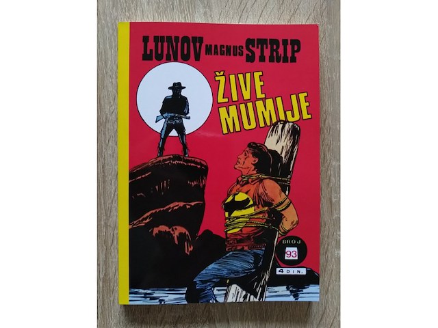 LMS 93 ZAGOR ŽIVE MUMIJE -  reprint