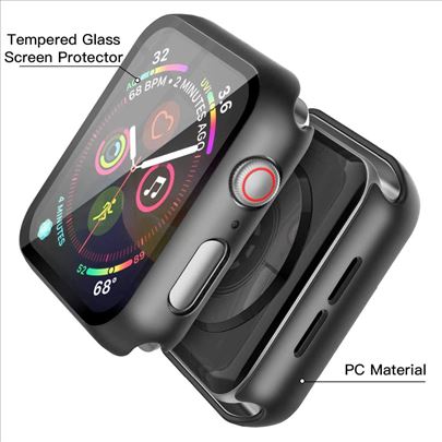 Apple Watch 38 crna silikonska zaštita