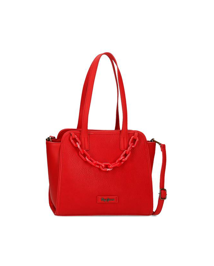 TORBA CHAIN WOMAN RED Pepe Jeans