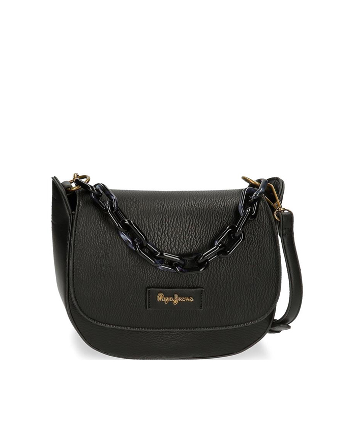 TORBA CHAIN CITY BLACK Pepe Jeans