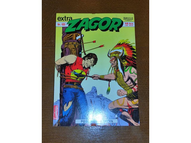 Zagor Extra 123 Posljednja žrtva