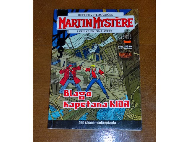 Marti Misterija 9 - Blago kapetana Kida