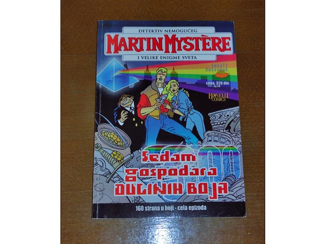 Marti Misterija 22 - Sedam gospodara duginih boja