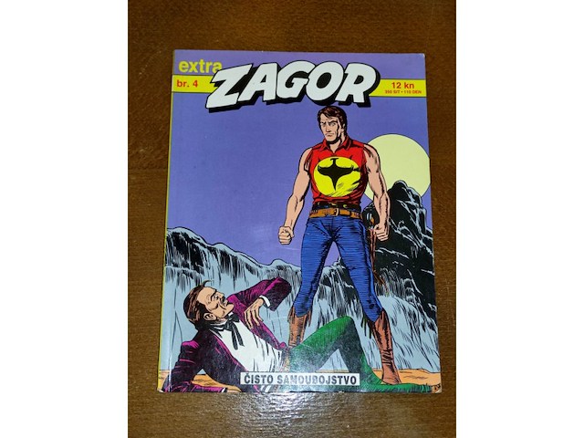 ZAGOR Extra 4 Cisto Samoubojstvo