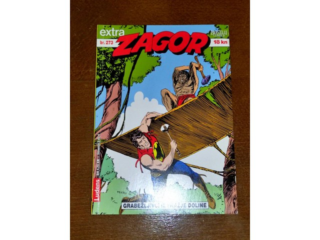 Zagor Extra 273 Grabežljivci iz Vražje doline