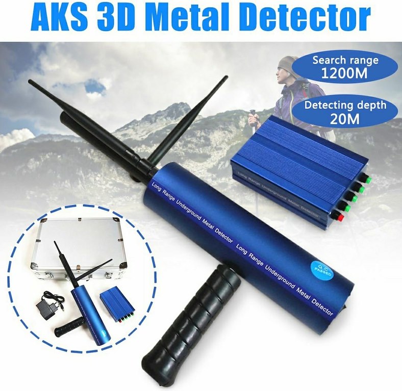AKS 3D detektor zlata