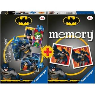 Ravensburger drustvena igra - Batman puzzla + memorija