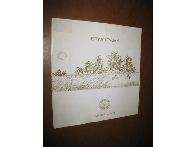 Etnopark, katalog izložbe Dužijanca 1972.