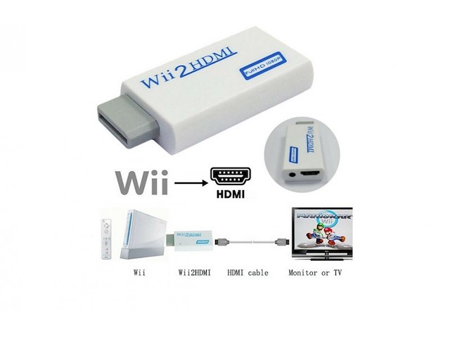 Nintendo Wii HDMI kabl za kvalitetniju sliku!