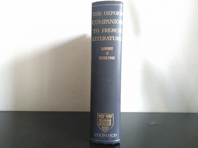 The Oxford Companion To French Literature