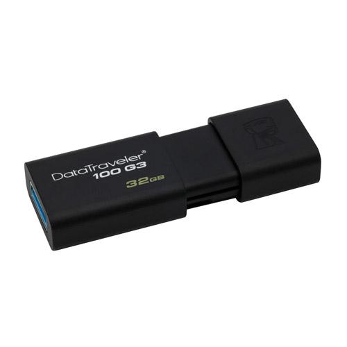 KINGSTON 32GB USB 3.0, DataTraveler 100 Generation 3 - DT100G3/32GB USB 3.0, 32GB, Crna
