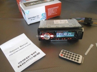 Auto radio Bluetooth, USB , AUX , Micro SD + Daljinski