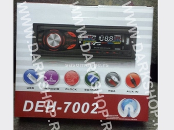 Auto radio deh-7004 mp3 preko usb,4*60w,sd/mmc,sa daljinskim
